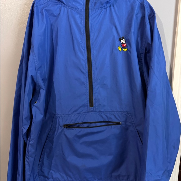 Disney | Jackets & Coats | Disney Royal Blue Mickey Mouse Rain Jacket ...